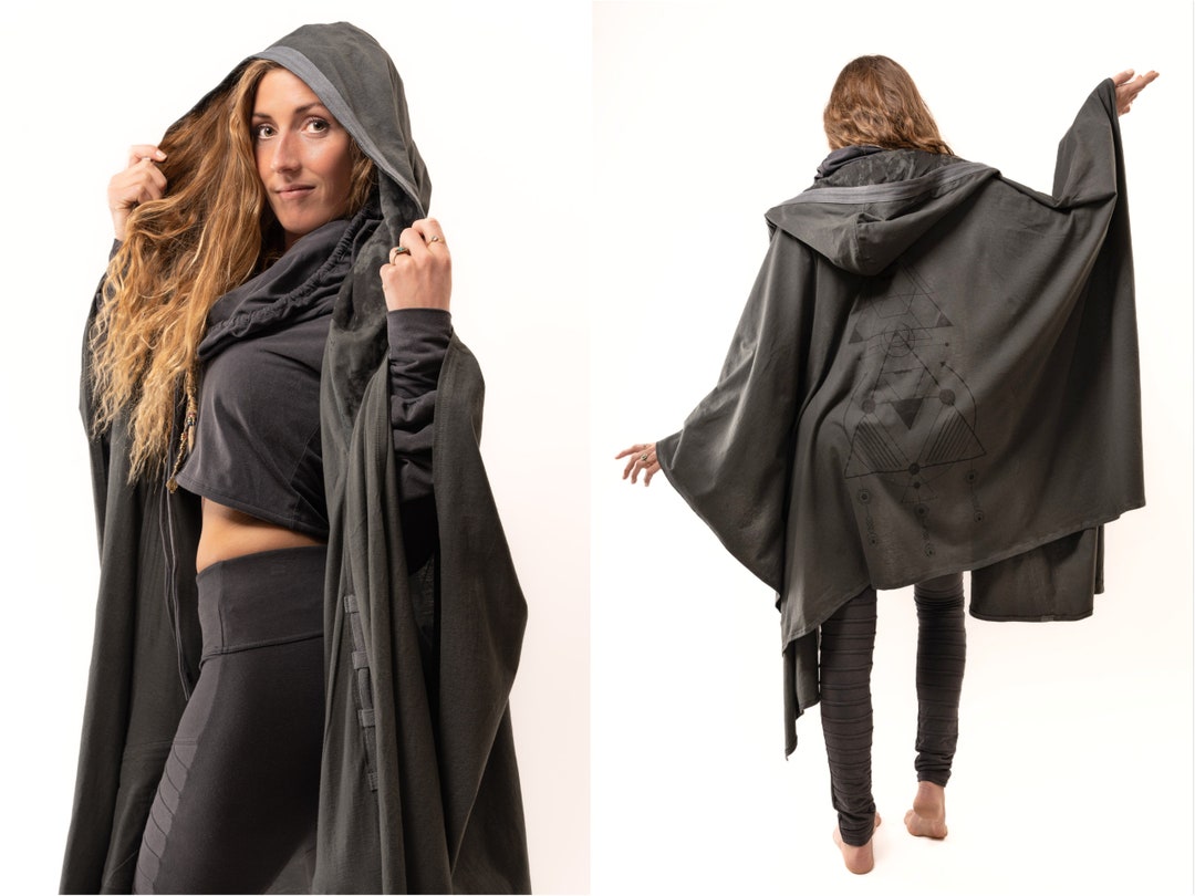 Kimono Robe Wizard Druid Star Wars Cosplay or Grey Jedi Costume ...