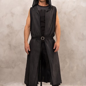 Tunica Star Wars Cape Knight Medieval Cosplay Cyberpunk Ranger Cloak ...