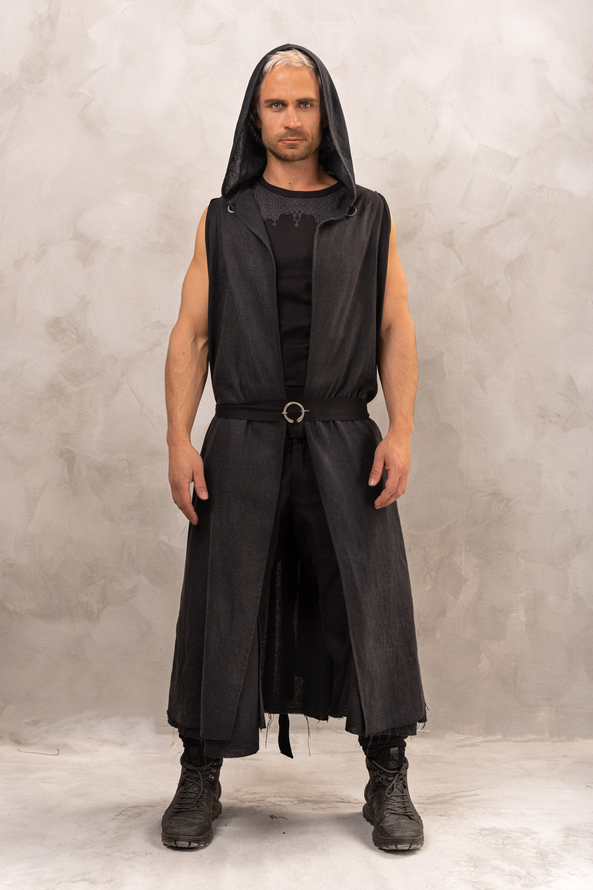 Tunica Star Wars Cape Knight Medieval Cosplay Cyberpunk Ranger Cloak ...