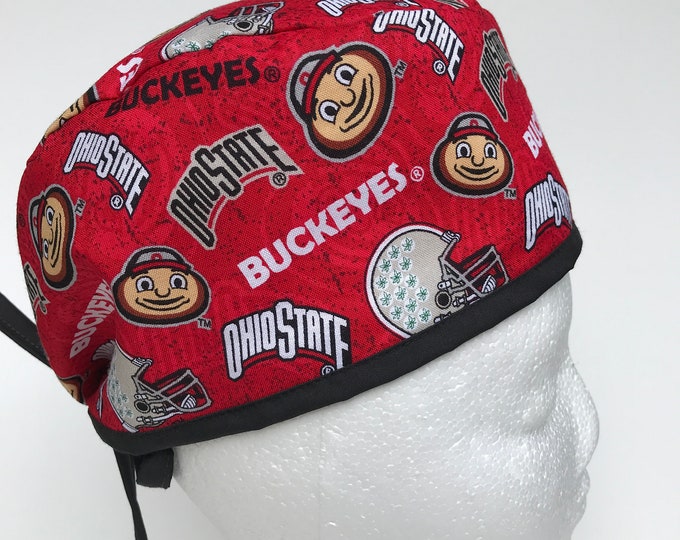 Scrub Cap Euro Style - Ohio State University Osu/college Football ...