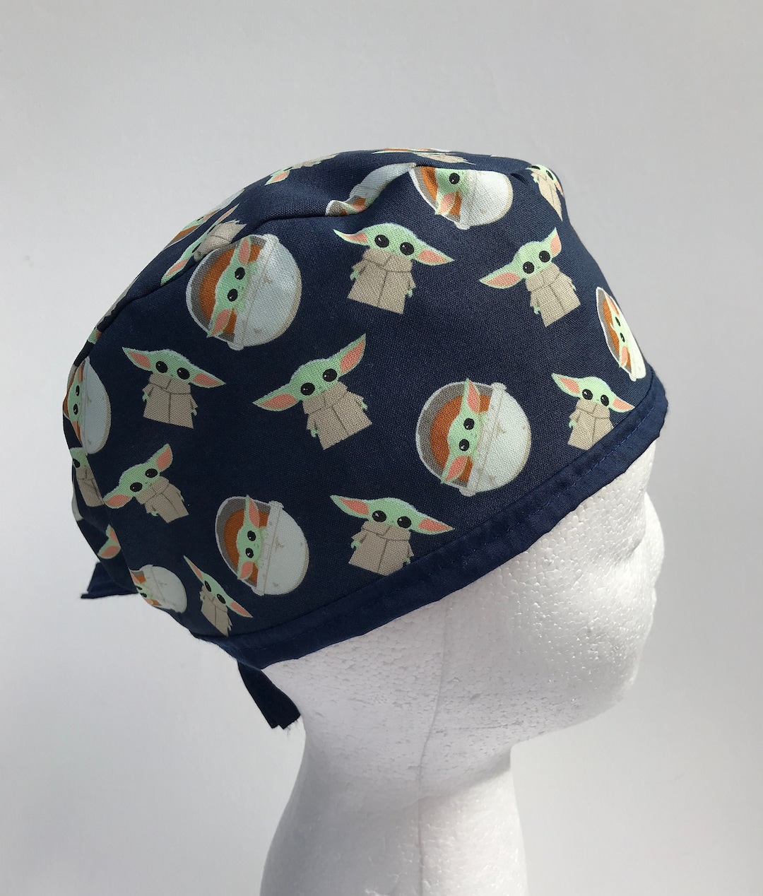 Grogu Scrub Hat | Star Wars Surgical Cap, 100% Cotton - Etsy