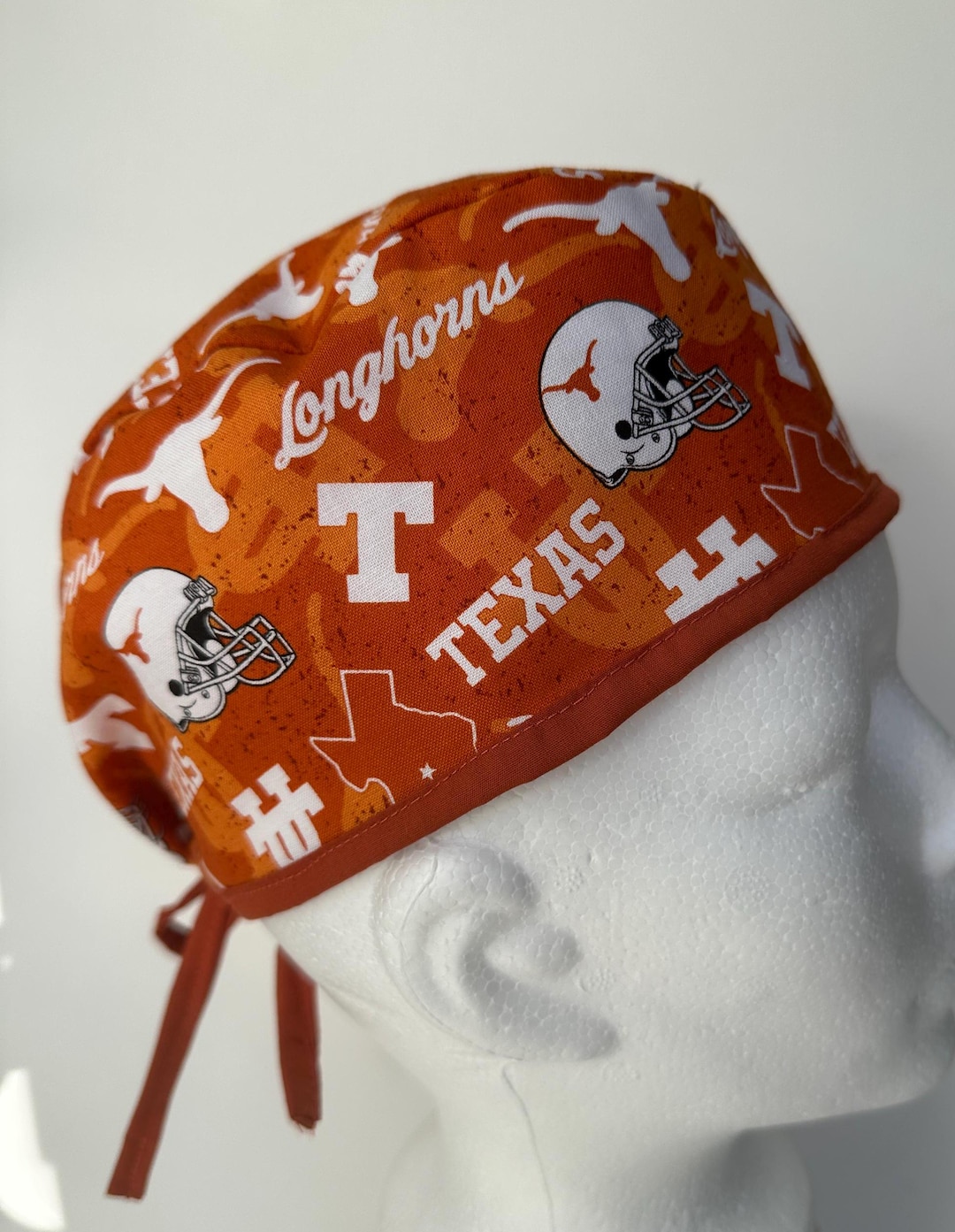 Texas | Scrub Hat | Handmade | 100% Cotton | Medical Cap | Nurse Gift ...