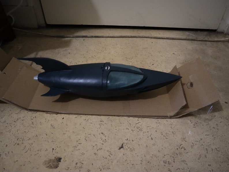 Batman Animated Series CUSTOM Batboat 16" 40cm Kenner Style Period 1992 ...