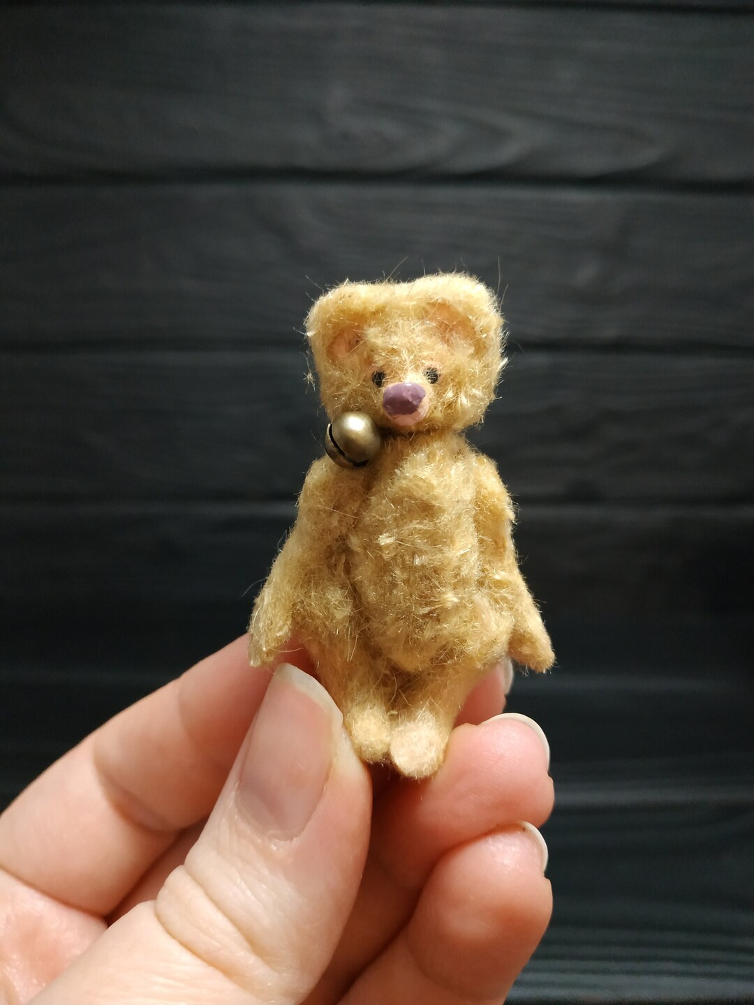 Micro Miniature Teddy Bear Toy 1:12 for Dollhouse - Etsy