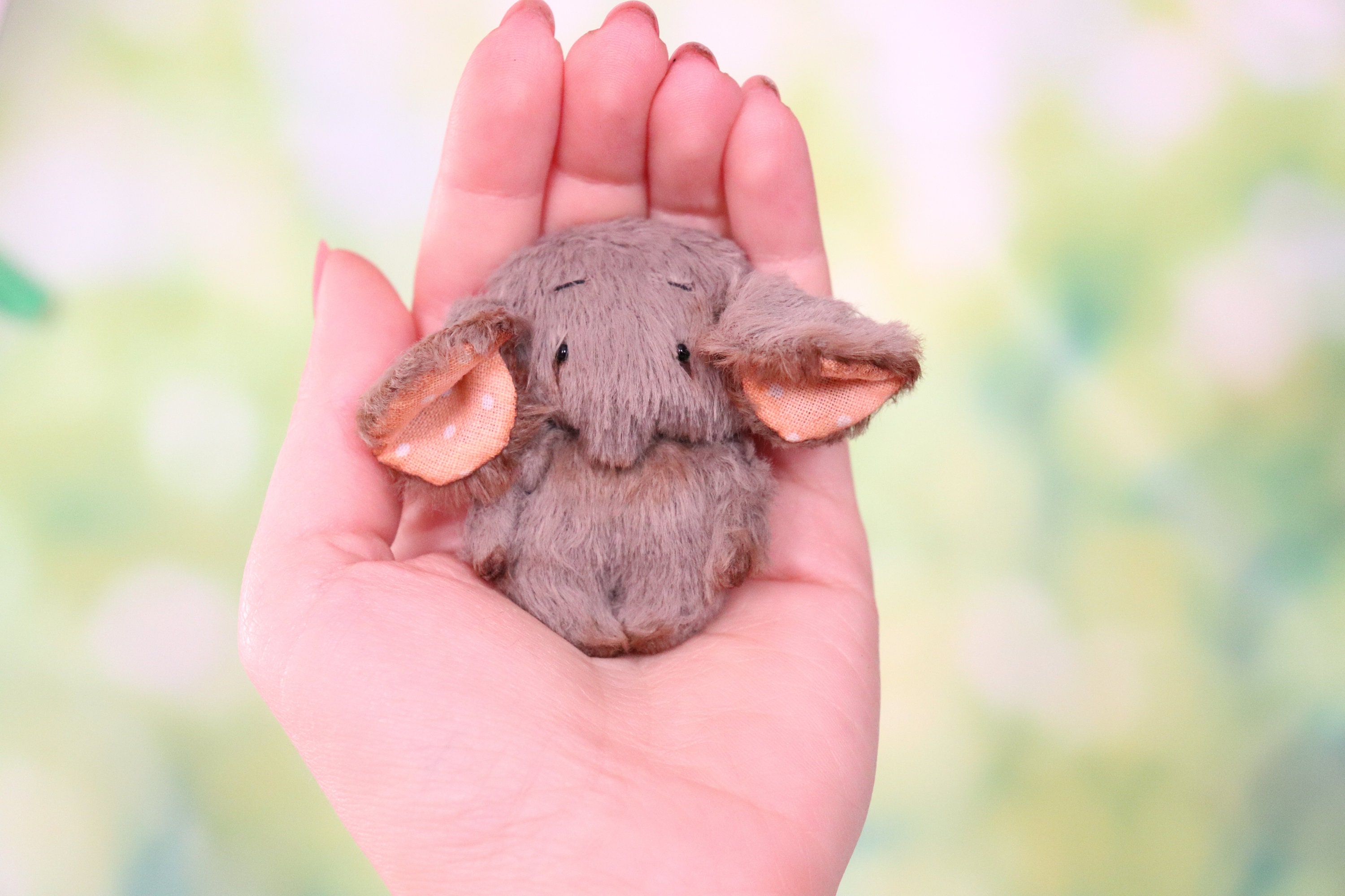 Elephant Teddy Miniature Teddy Bear - Etsy Australia