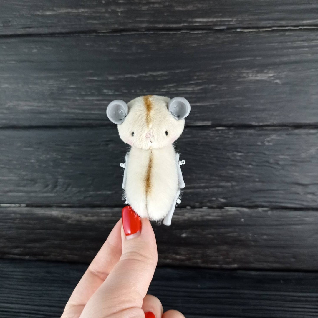 Miniature Mouse Toy for Blythe Doll. Plush Mice Ooak - Etsy