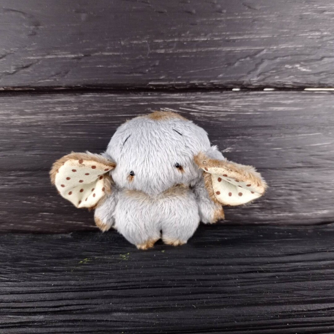 Elephant Teddy Miniature Teddy Bear Plush Elephant - Etsy Australia