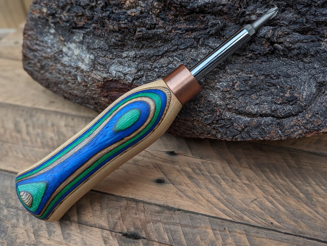 Wood Turned Screwdriver, Bespoke Hand Tool, Multi Tool - Etsy