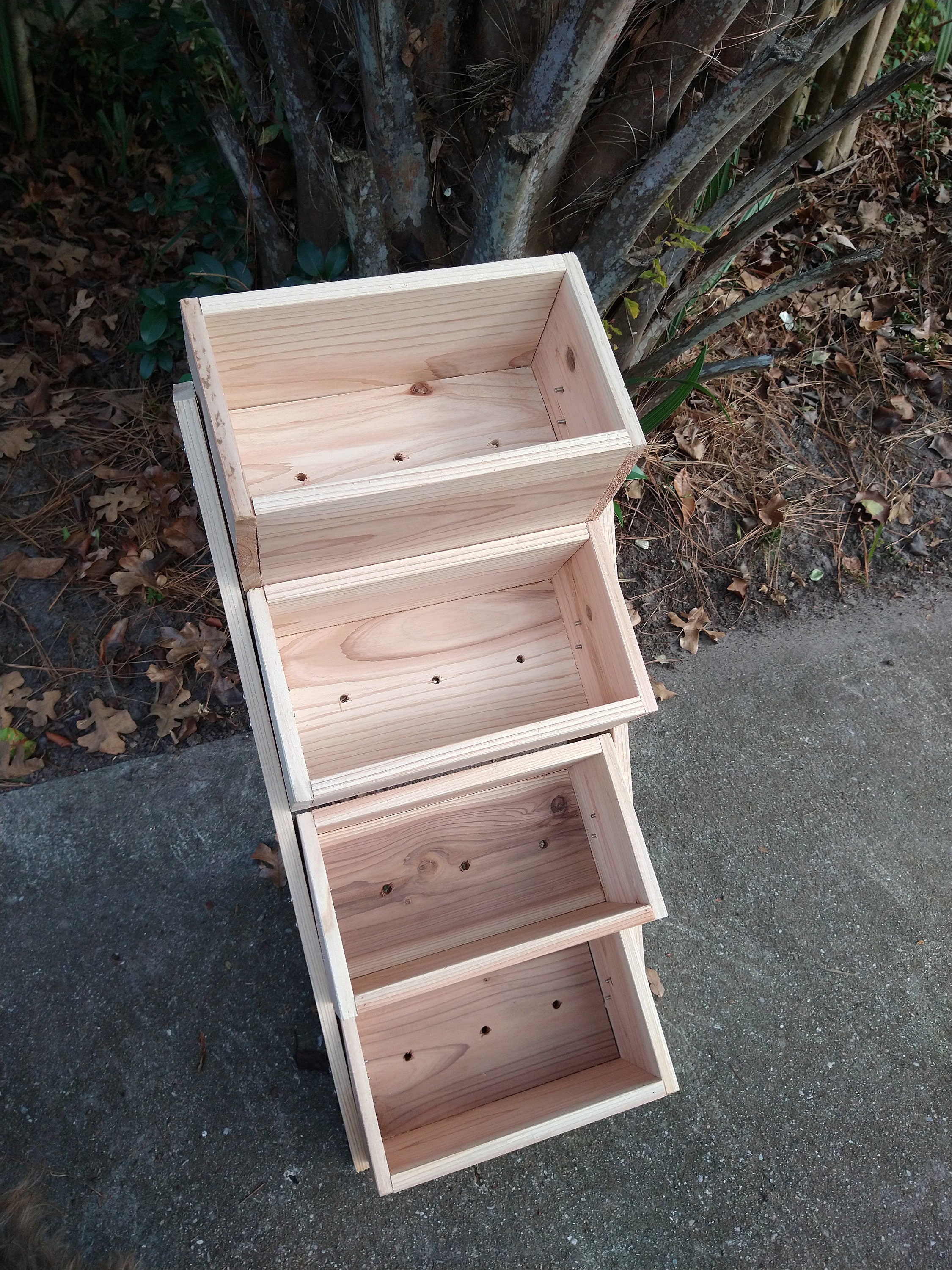 Vertical Planter Box Ladder Planter Raised Garden Bed Herb - Etsy