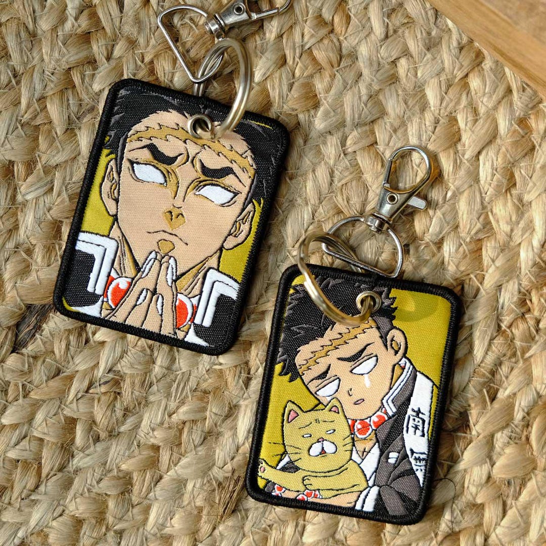 Anime Jet Tag Key Chain, Stone Pillar Keychain for Otaku Fans, Unique ...