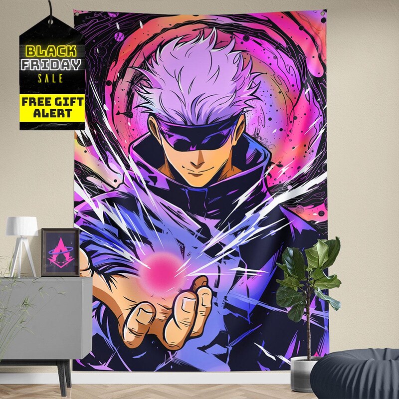 Anime Tapestry - Etsy