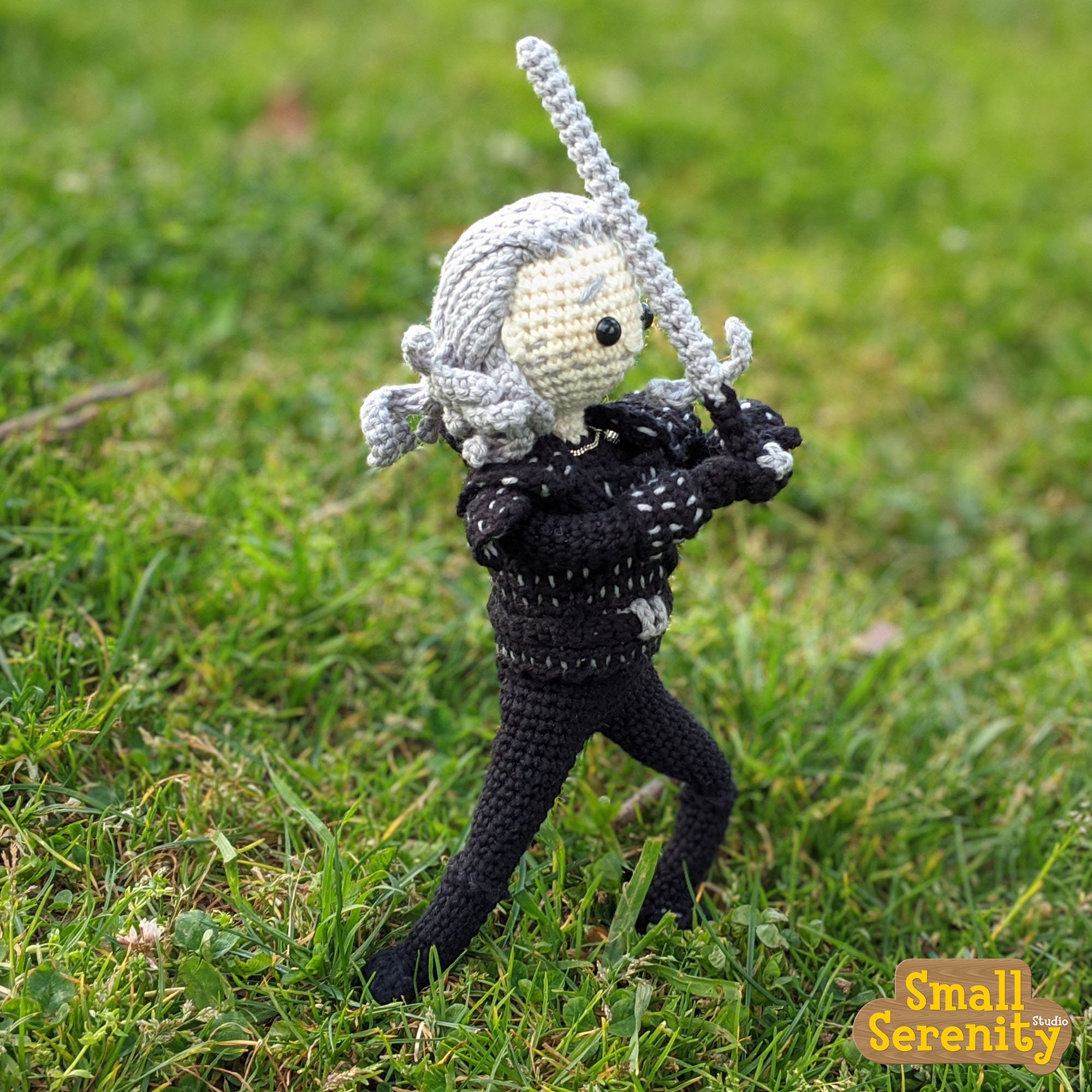 The Witcher Doll PDF Pattern With Removable Armor and Sword | Etsy