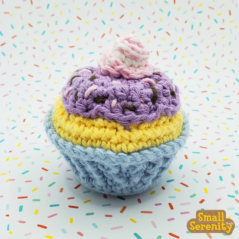 Cupcake Crochet PDF Pattern - Etsy