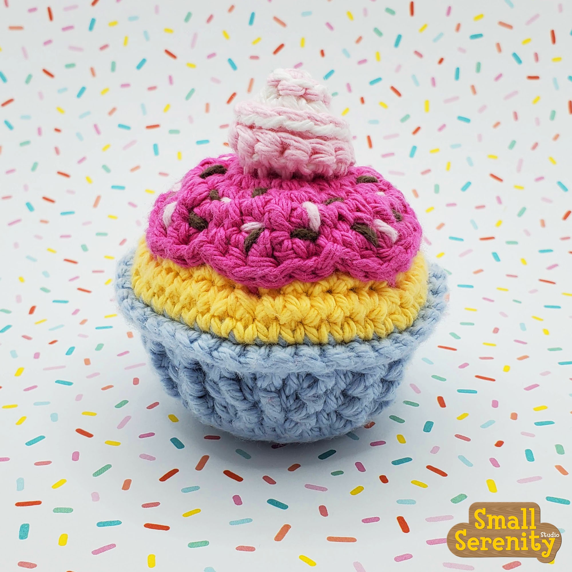 Cupcake Crochet PDF Pattern - Etsy
