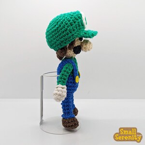 Super Mario's Luigi With Removable Hat Amigurumi Doll Crochet PDF ...