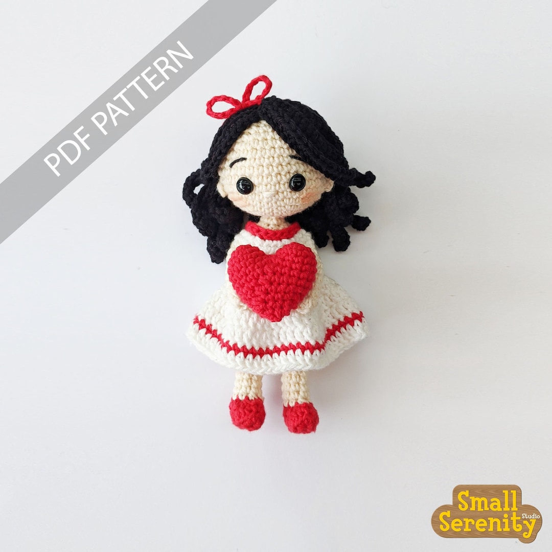 Be My Valentine Doll Pattern - Etsy