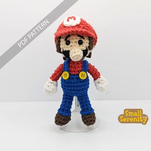 BUNDLE Super Mario Brothers Mario and Luigi Amigurumi Crochet PDF ...