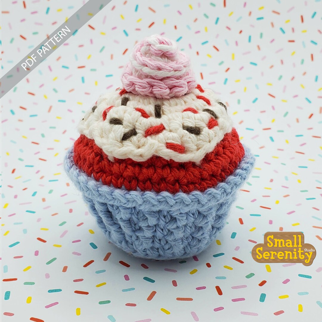 Cupcake Crochet PDF Pattern - Etsy