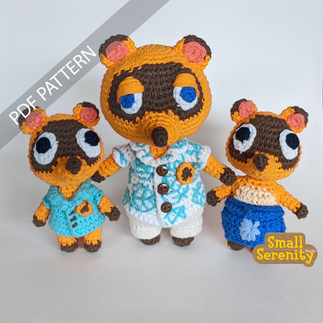 BUNDLE Nook Family Doll PDF Pattern - Etsy