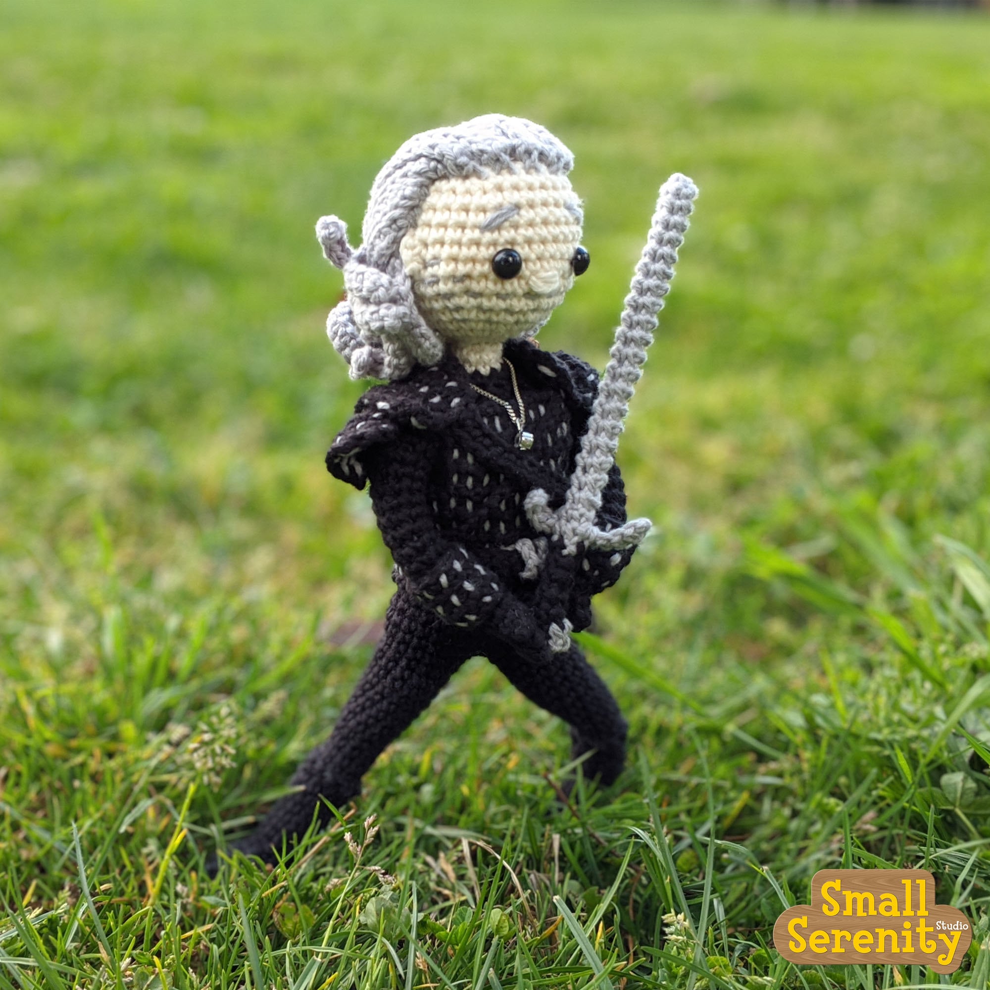 The Witcher Doll PDF Pattern With Removable Armor and Sword | Etsy