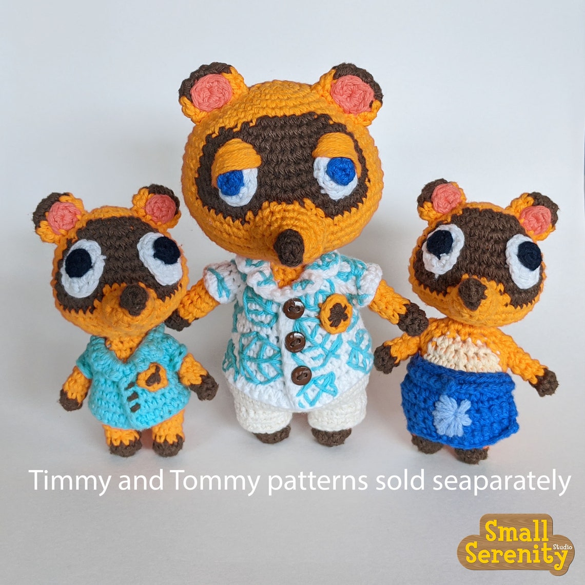 Tom Nook Doll PDF Pattern - Etsy
