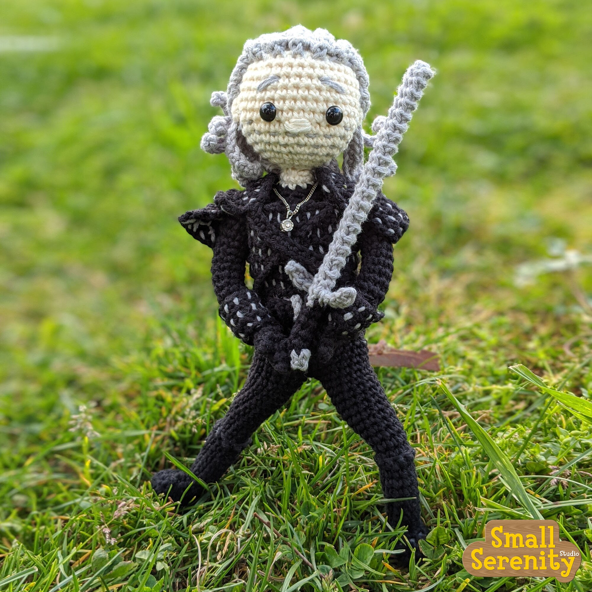 The Witcher Doll PDF Pattern With Removable Armor and Sword | Etsy