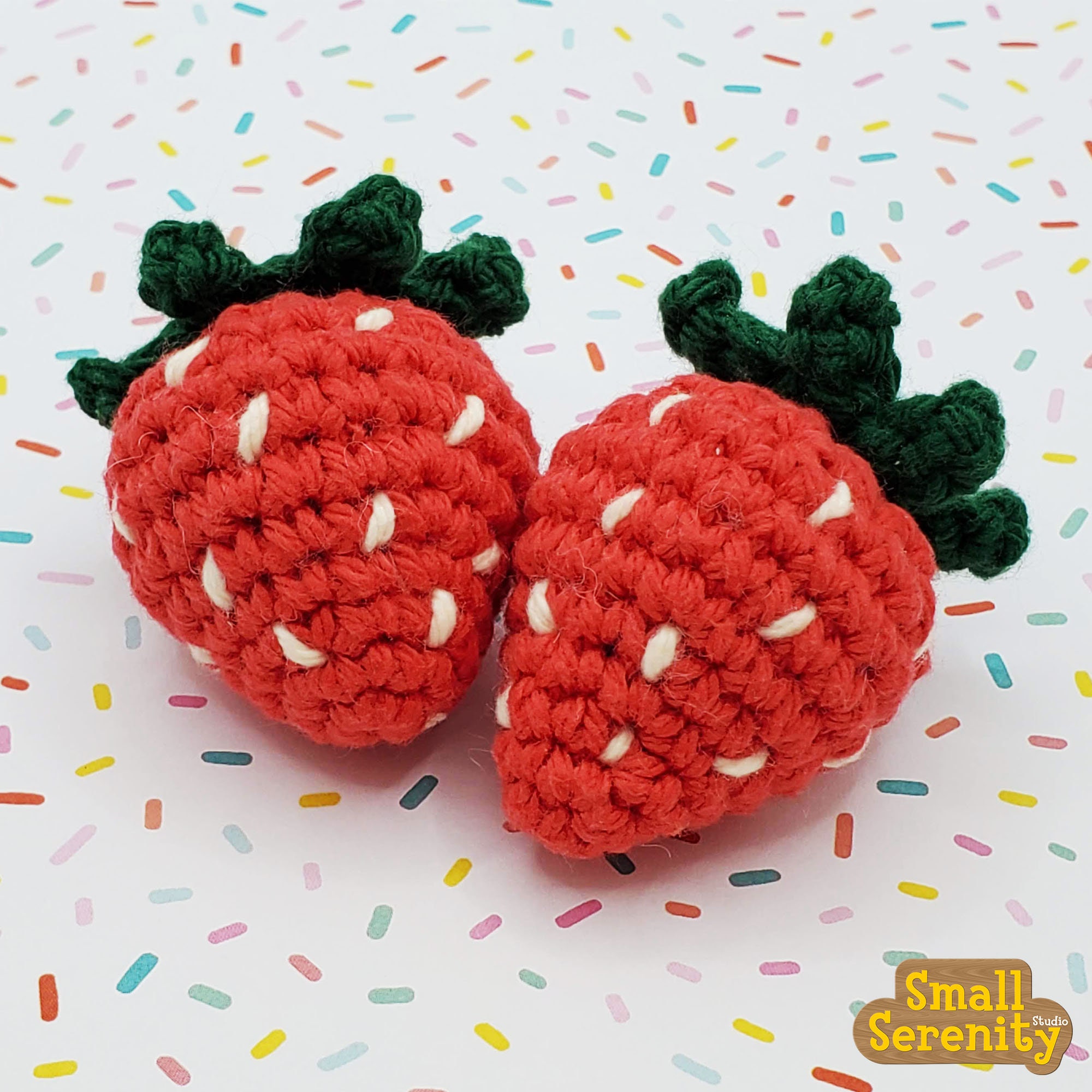 Easy Strawberry Crochet PDF Pattern - Etsy