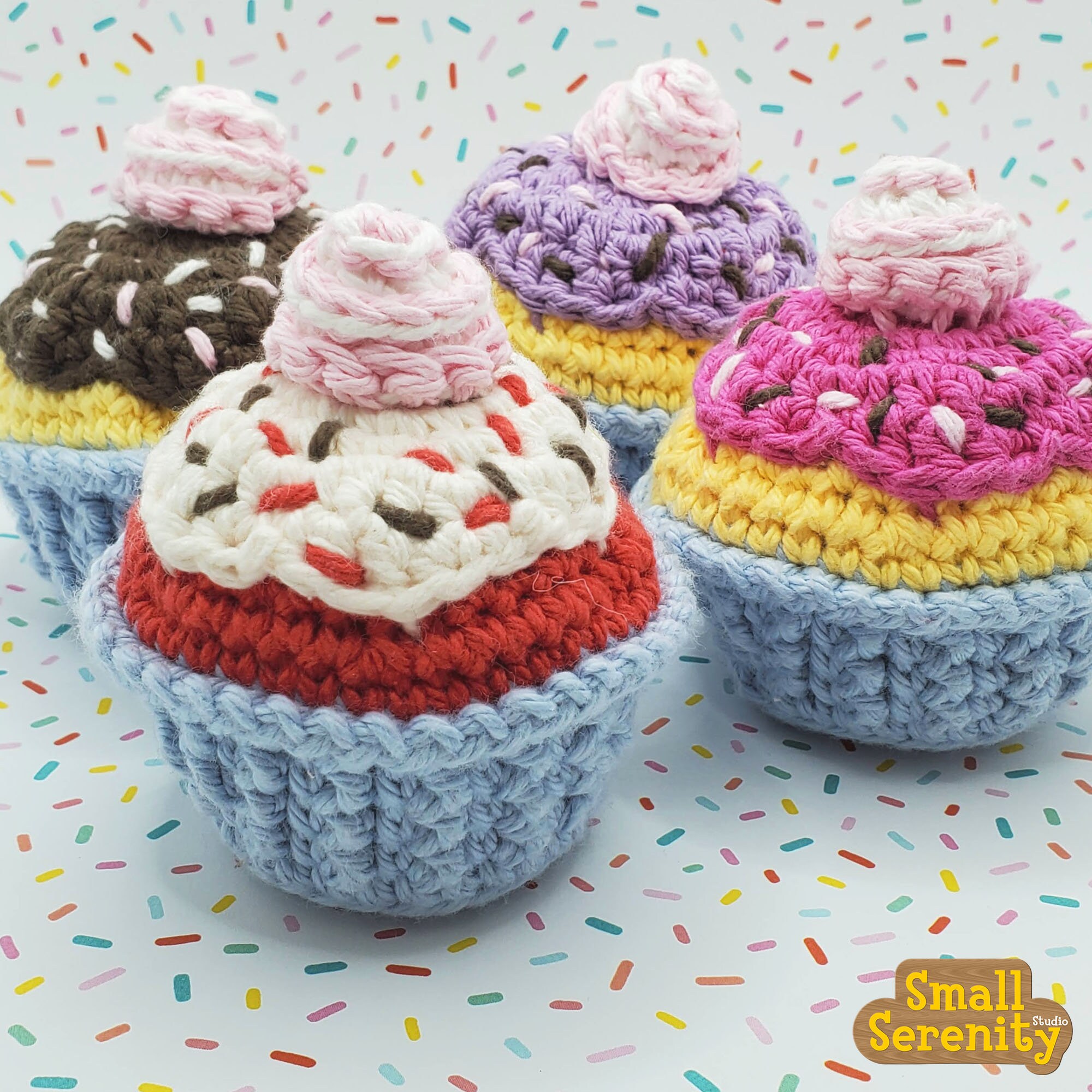 Cupcake Crochet PDF Pattern - Etsy