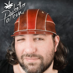 Leather Cap Pattern PDF - by Leatherhubpatterns - Etsy