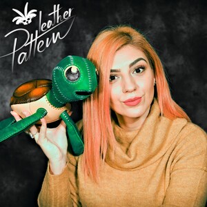 Toy Turtle Leather Pattern PDF by Leatherhubpatterns - Etsy