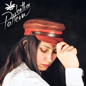 Leather Vintage Cap Pattern PDF - by Leatherhubpatterns - Etsy