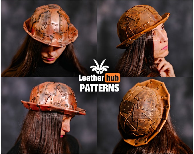 Leather hub patterns and templates