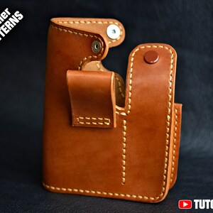 Vape Bag Leather Pattern PDF by Leatherhubpatterns - Etsy