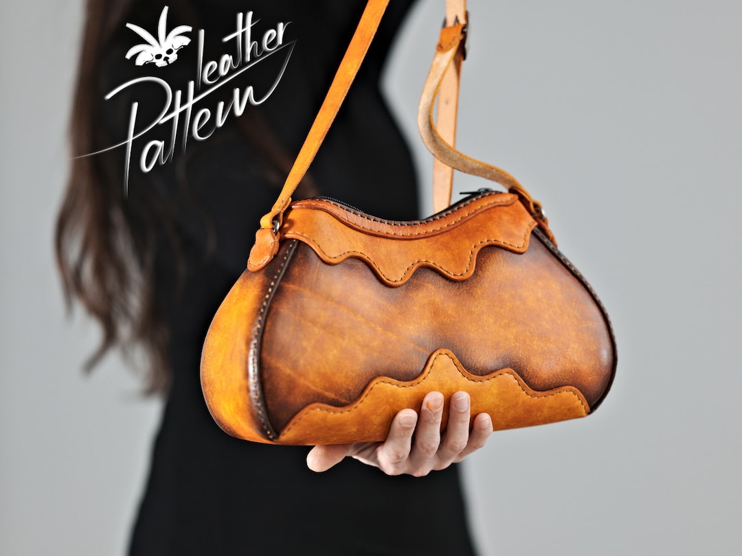 Leather Purse Pattern PDF - the Mariposa Bag - by Leatherhubpatterns - Etsy
