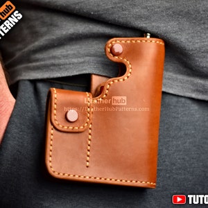 Vape Bag Leather Pattern PDF by Leatherhub - Etsy