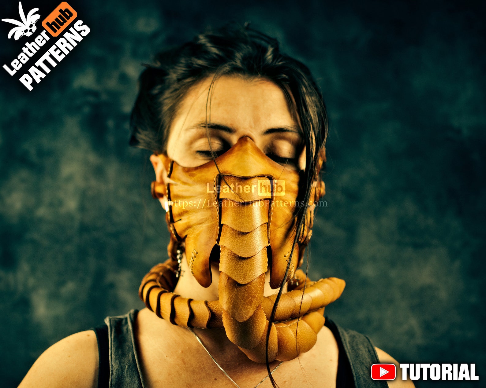 Face Hugger Mask Leather Pattern PDF by Leatherhub - Etsy Canada