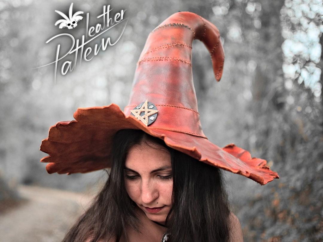 Witch Hat Leather Pattern PDF - by Leatherhubpatterns - Etsy