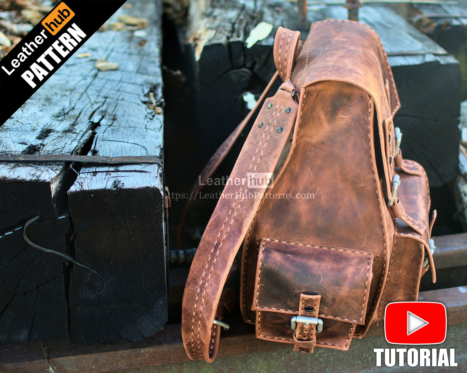Hiking Backpack Leather Pattern PDF by Leatherhub - Etsy