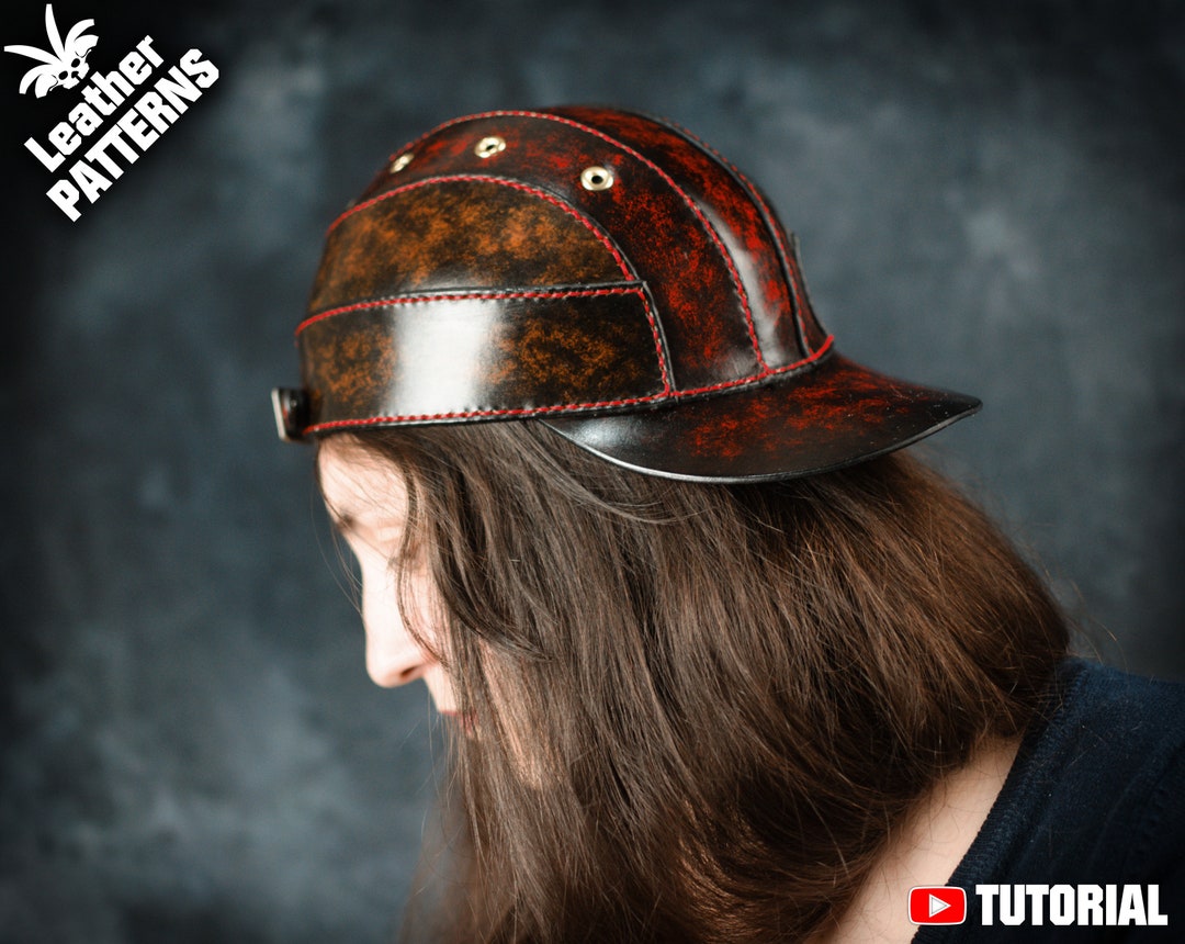 Leather Cap Pattern PDF by Leatherhubpatterns - Etsy