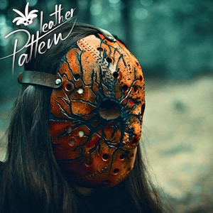 Scary Mask Leather Pattern PDF - Jason - by Leatherhubpatterns - Etsy