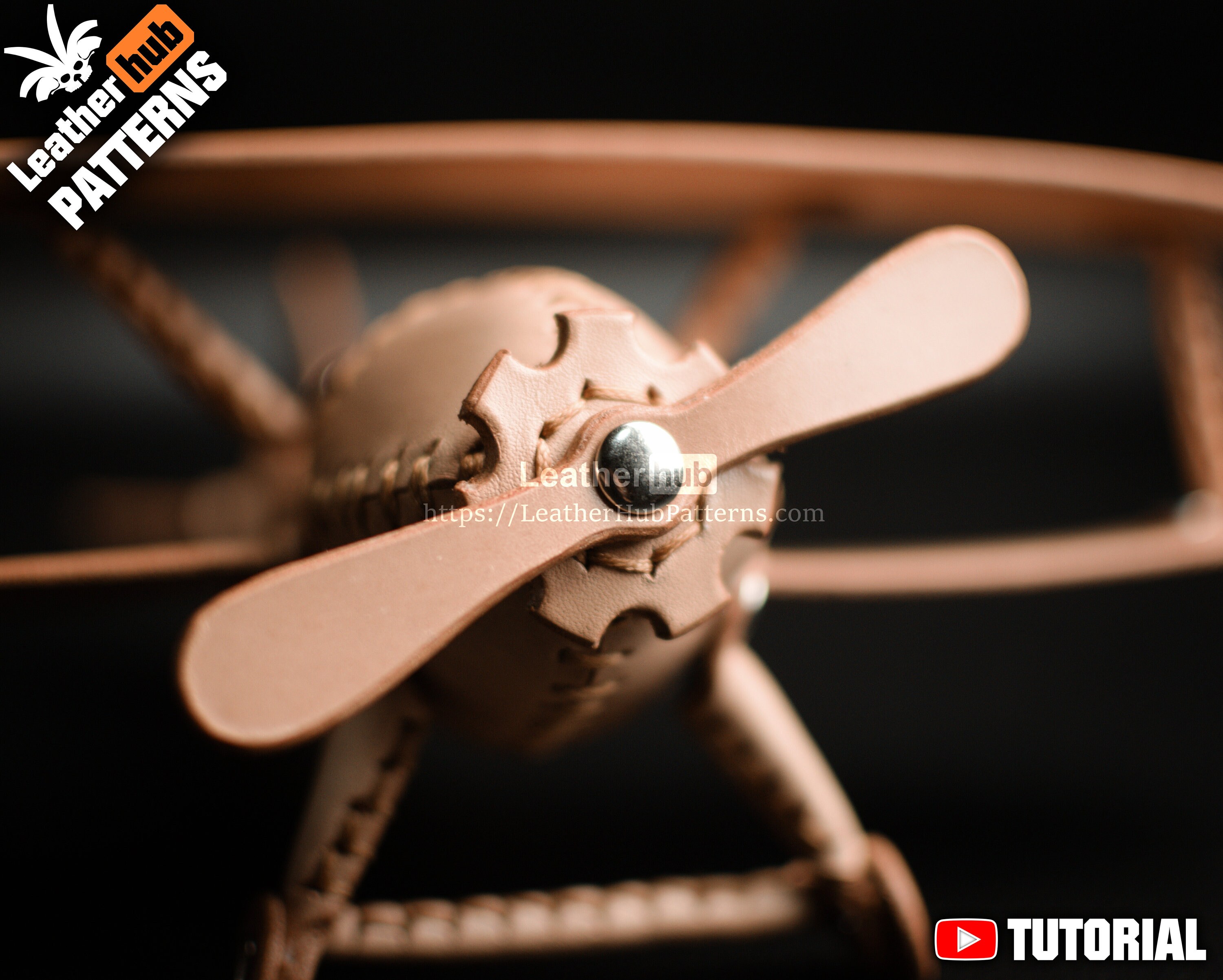 Toy Plane Leather Pattern PDF by Leatherhub - Etsy