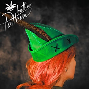 The Robin Hood Cap Leather Pattern PDF - by Leatherhubpatterns - Etsy