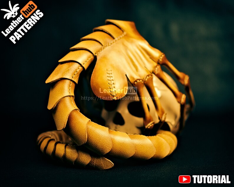 Face Hugger Mask Leather Pattern PDF by Leatherhub - Etsy