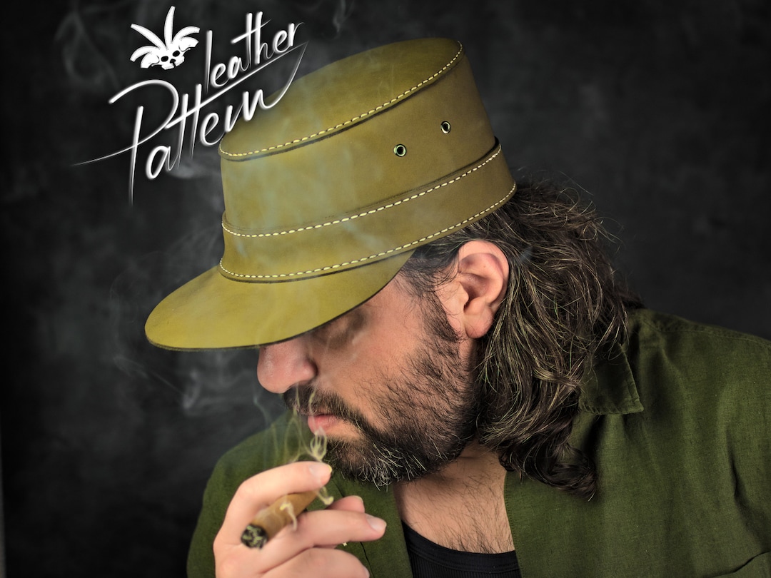 Leather Patrol Cap Pattern PDF - the Ridgeway Cap - by ...