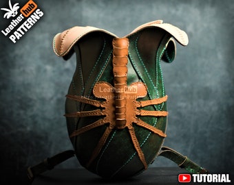 Leather hub patterns and templates