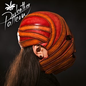Mummy Mask Leather Pattern PDF - by Leatherhubpatterns - Etsy