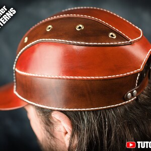 Leather Cap Pattern PDF by Leatherhubpatterns - Etsy