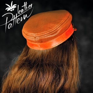 Leather Vintage Cap Pattern PDF by Leatherhubpatterns - Etsy