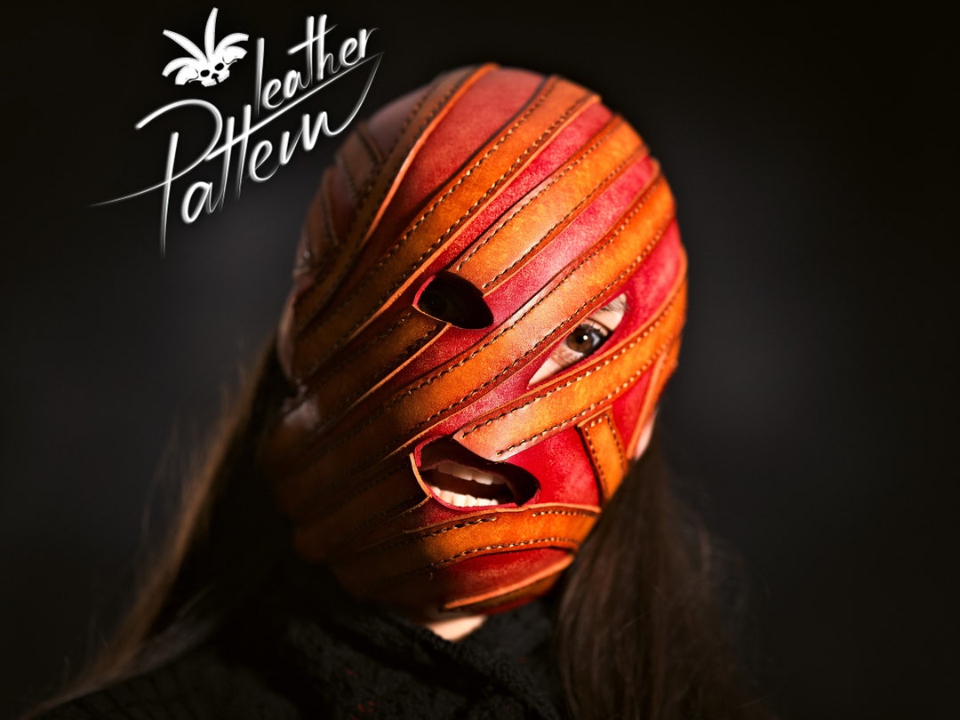 Mummy Mask Leather Pattern PDF - by Leatherhubpatterns - Etsy