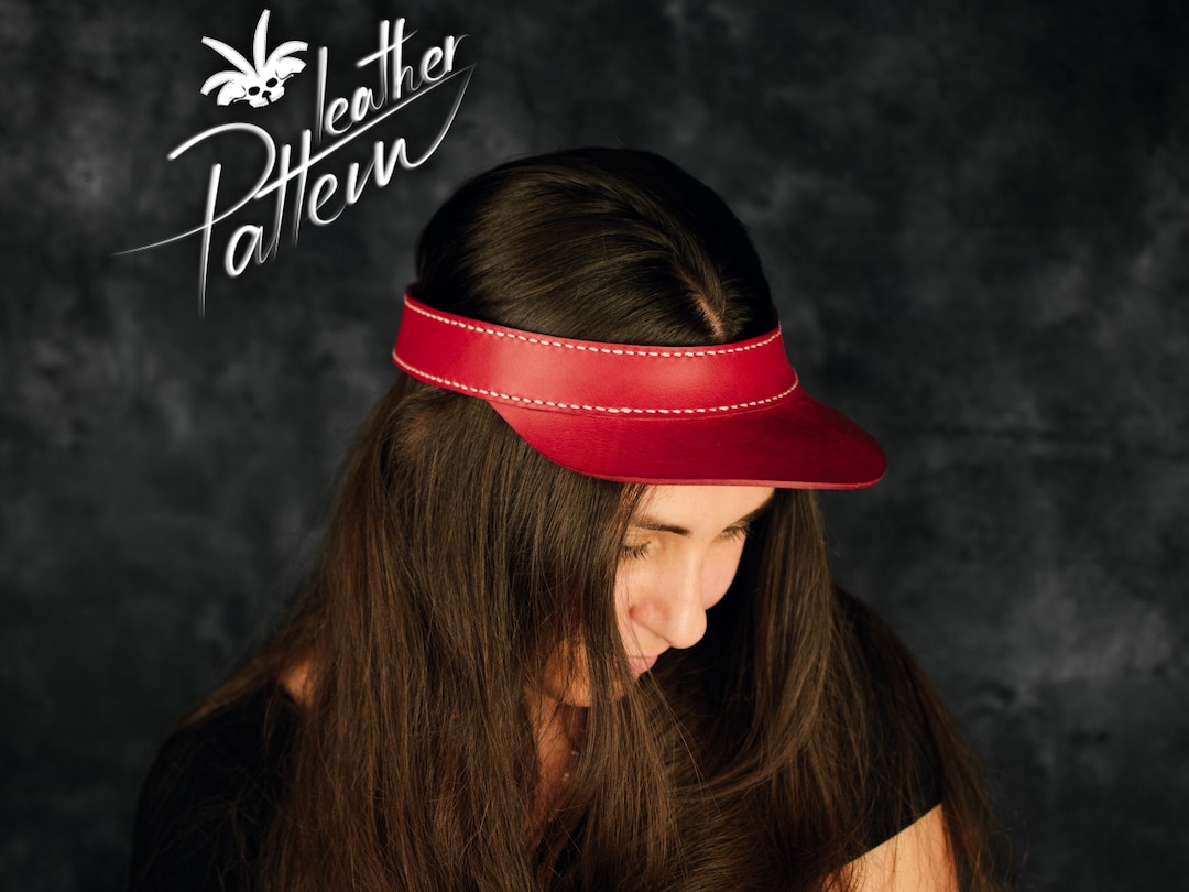 Leather Sun Visor Pattern PDF - by Leatherhub - Etsy
